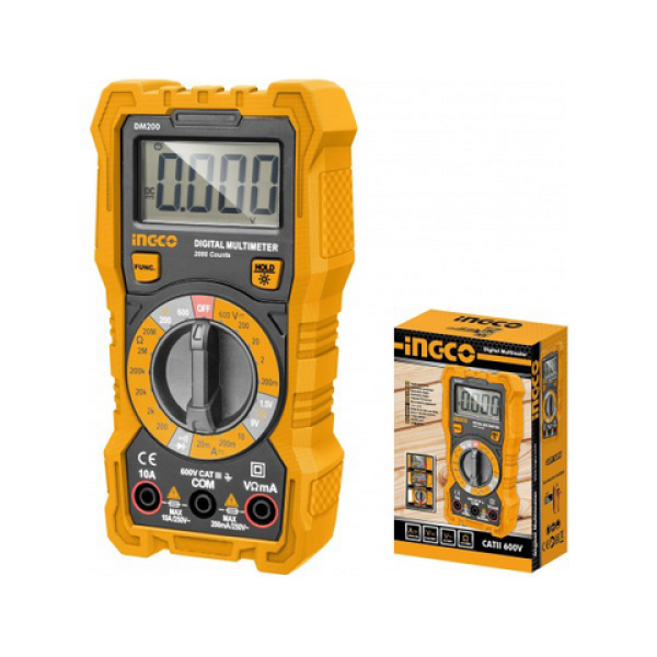 Multimètre digital LCD 220V – INGCO - CKTools